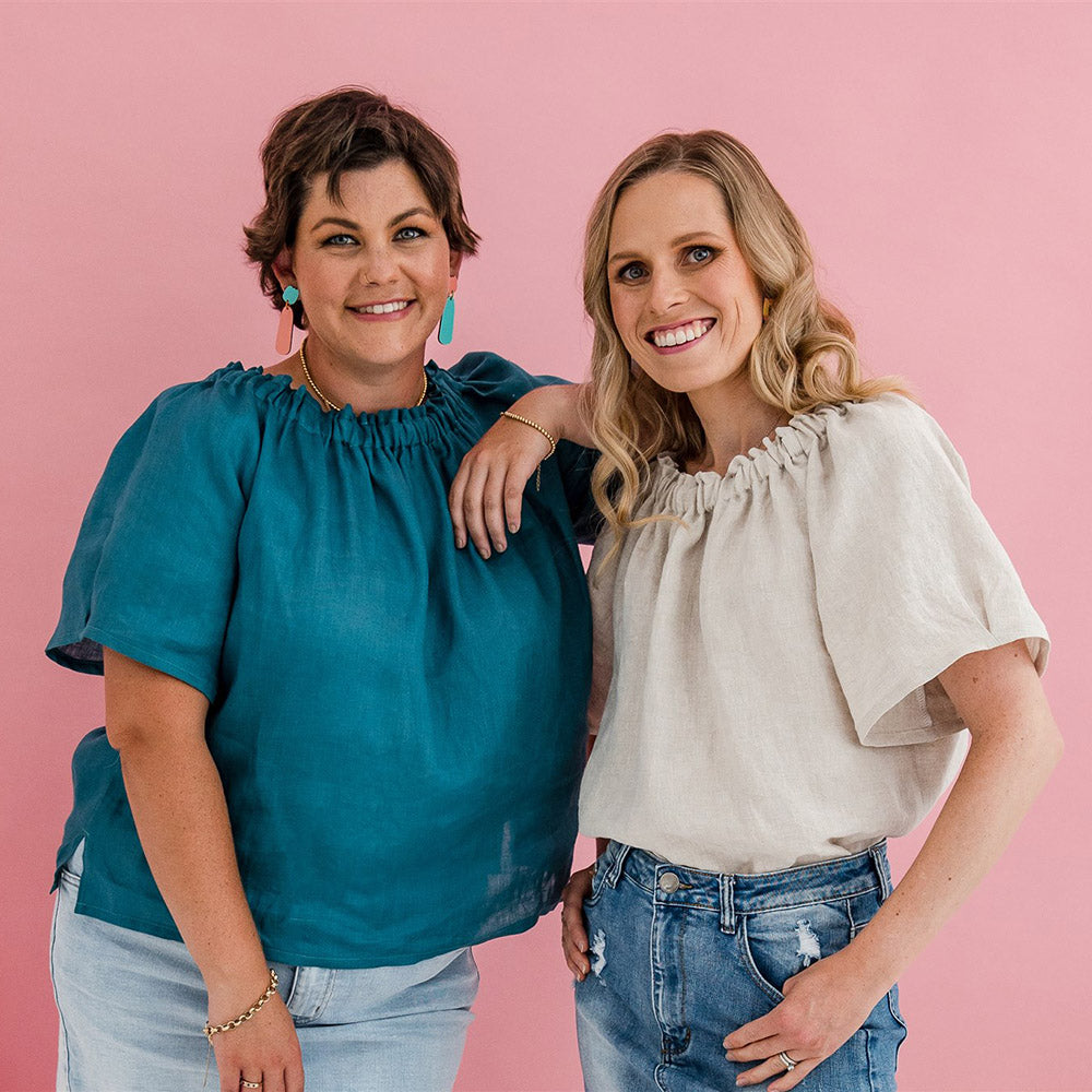 Linen Adaptive Top for Central Line Access – Brighter Day