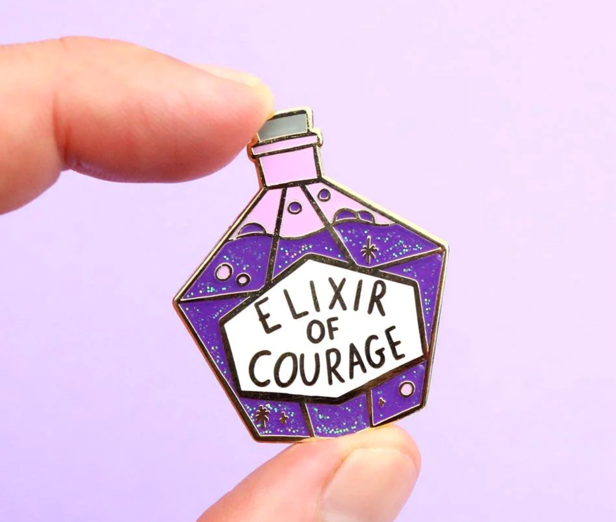 Elixir of Courage Pin – Brighter Day