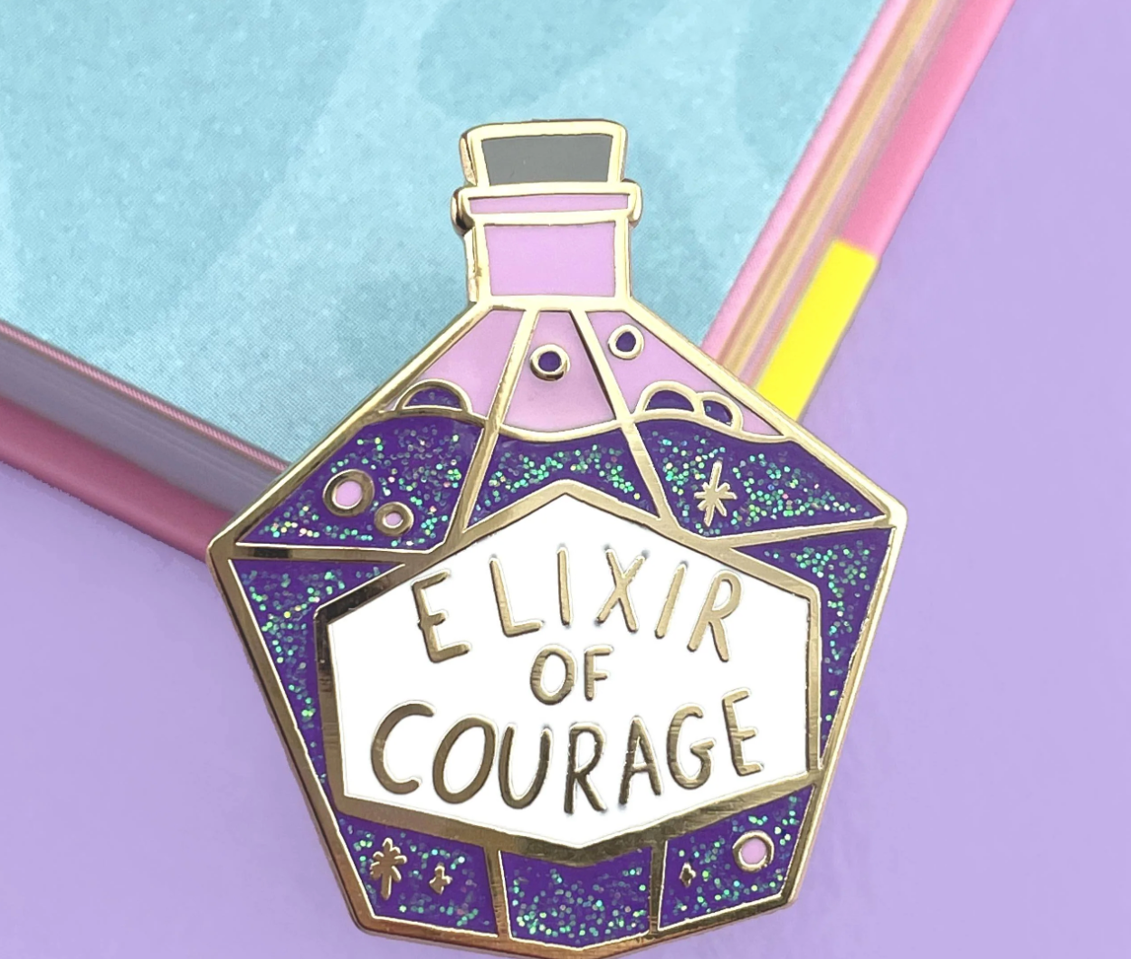 Elixir of Courage Pin – Brighter Day