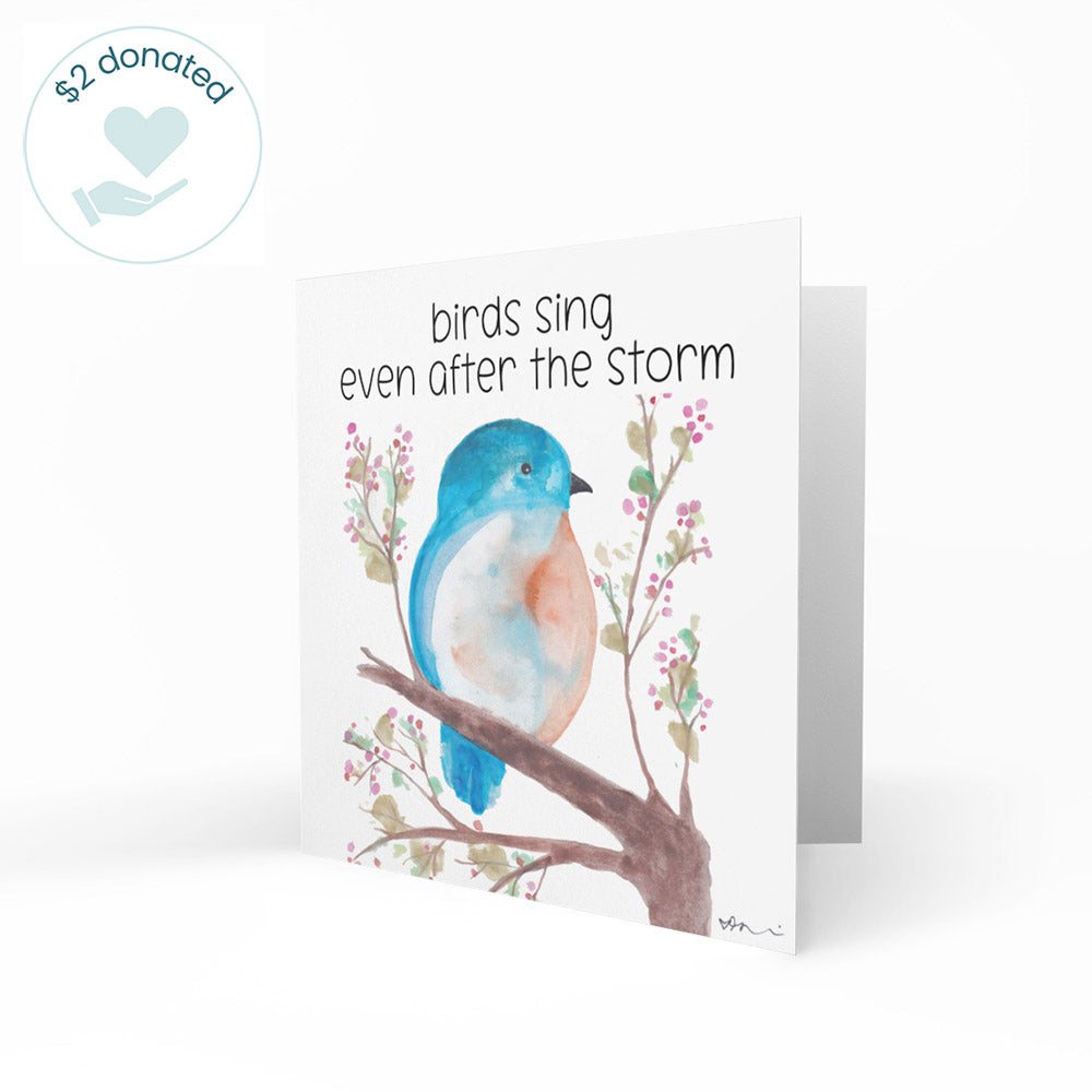 Empathy Greeting Card - Birds – Brighter Day