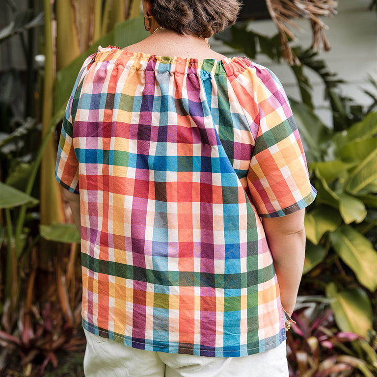 Linen Adaptive Top for Central Line Access – Brighter Day